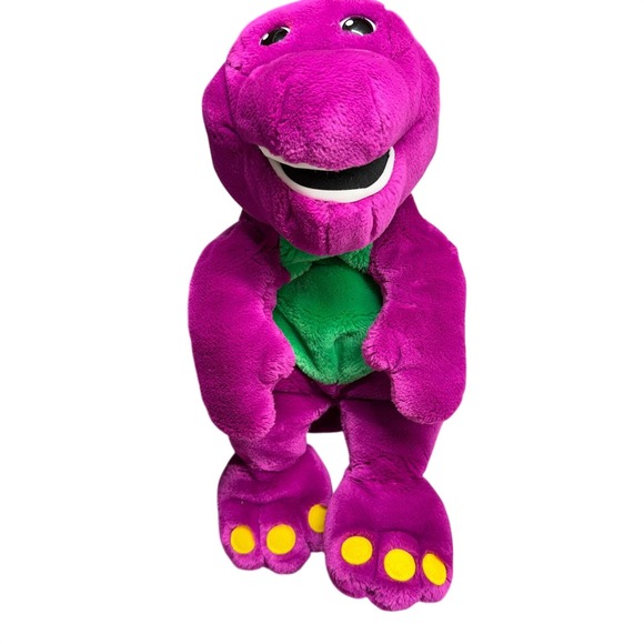 Barney | Toys | Vintage Actimates Barney The Dinosaur Plush Hand Puppet ...